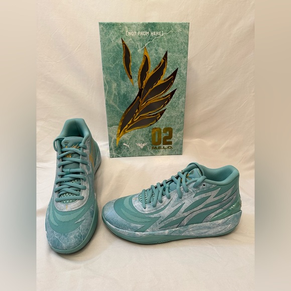 Puma | Shoes | Size 95 Lamelo Ball Puma Mb2 Jade | Poshmark